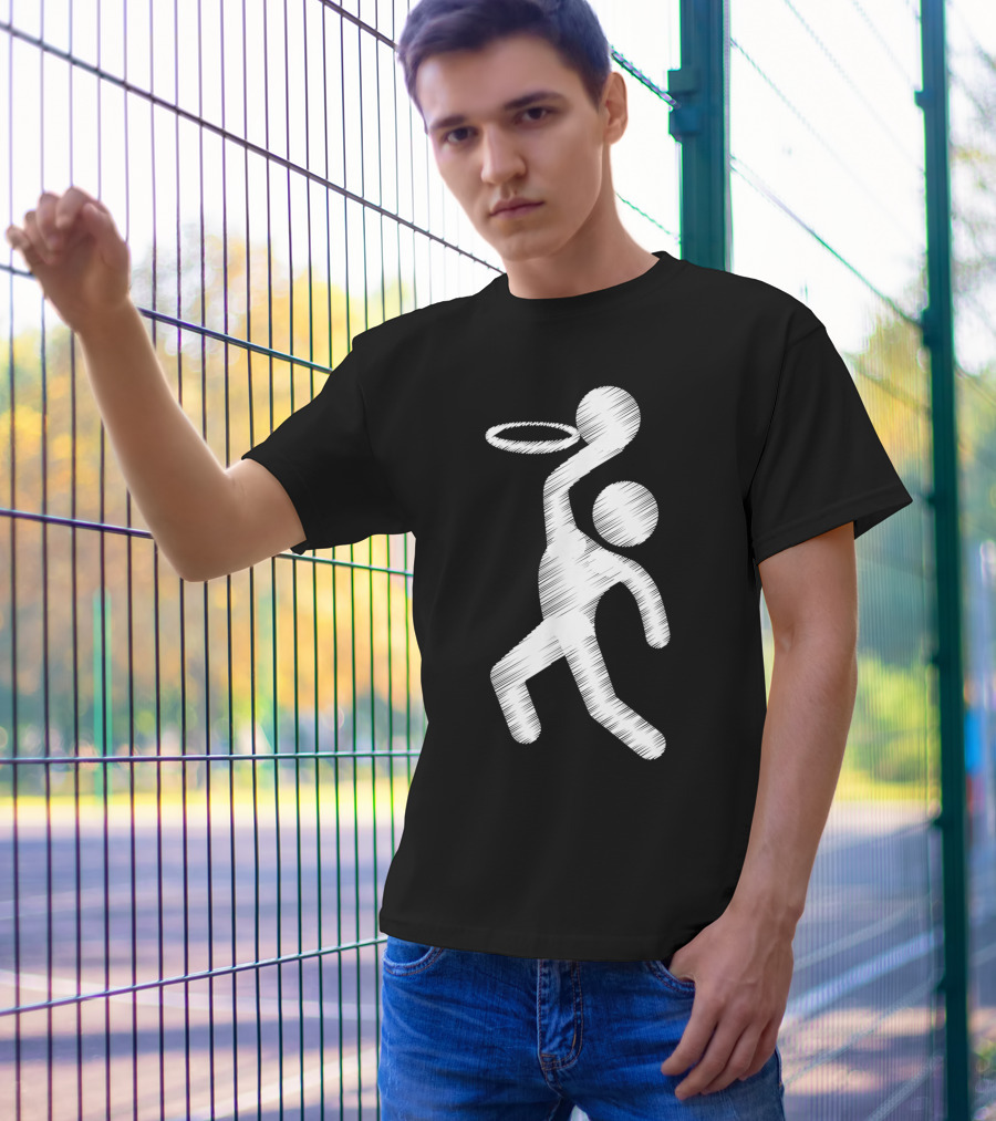 Basketball Life Of A Baller Dunking Action T-Shirt