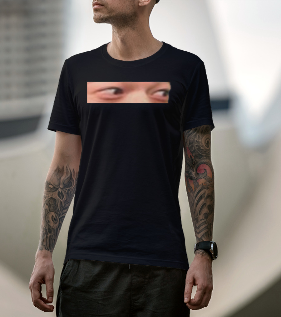 Champ Corner Emote Side Eye Reaction T-Shirt