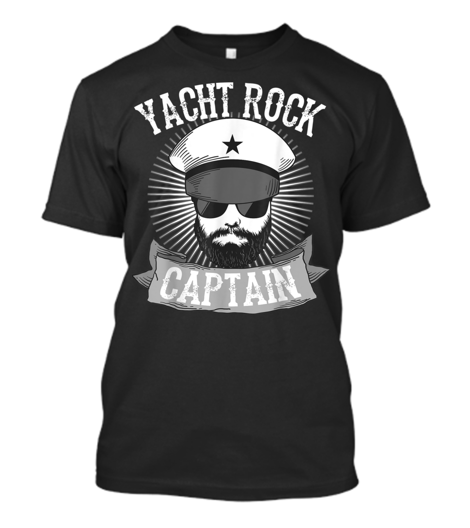 Yacht Rock Captain Funny Music Lover Boat T-Shirt