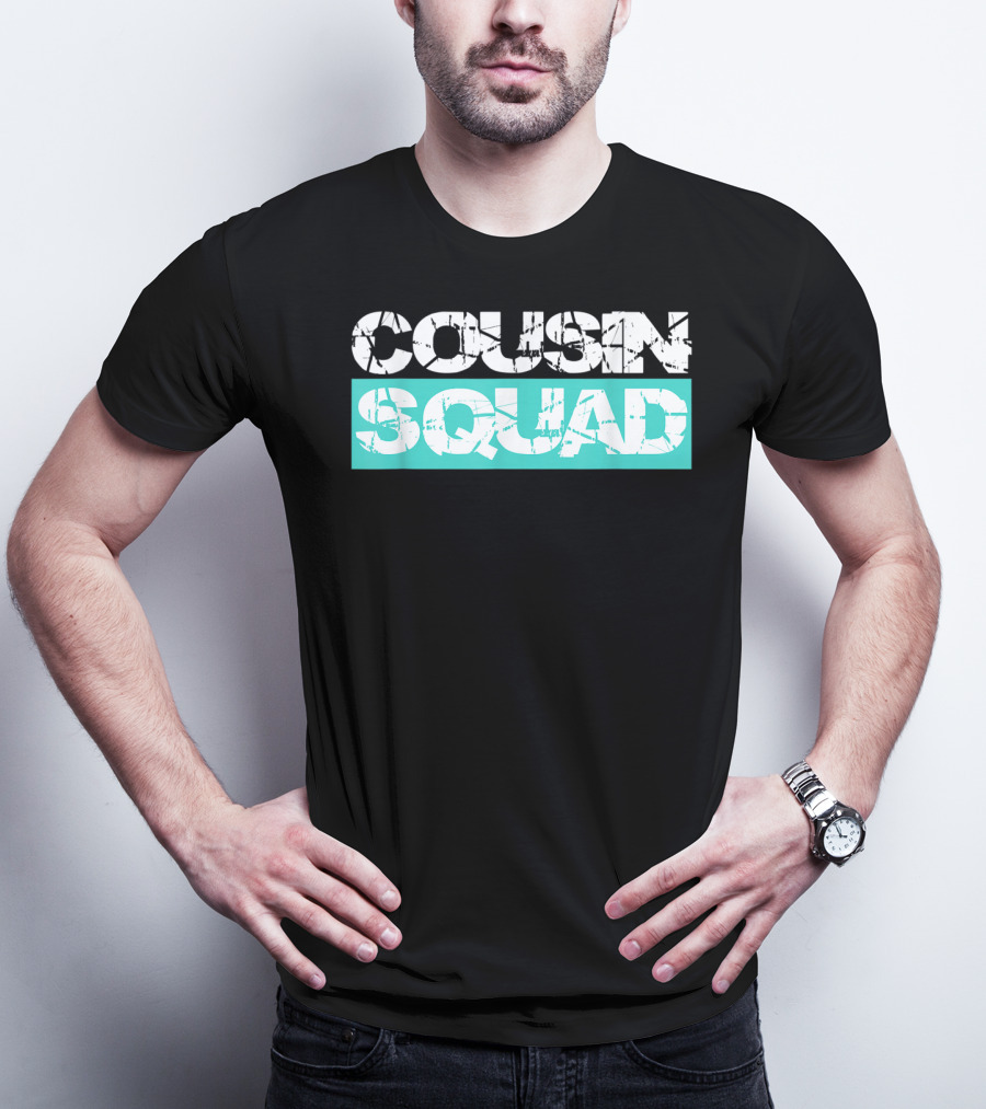 Cousin Squad Kids Women Men Girl Matching Family T-Shirt