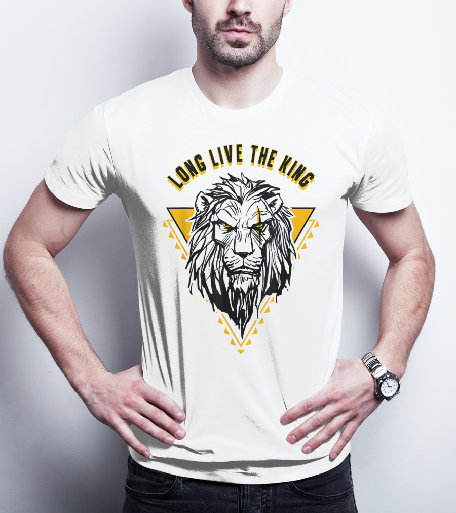 Disney The Lion King Live Action Long Live The King Scar T-Shirt