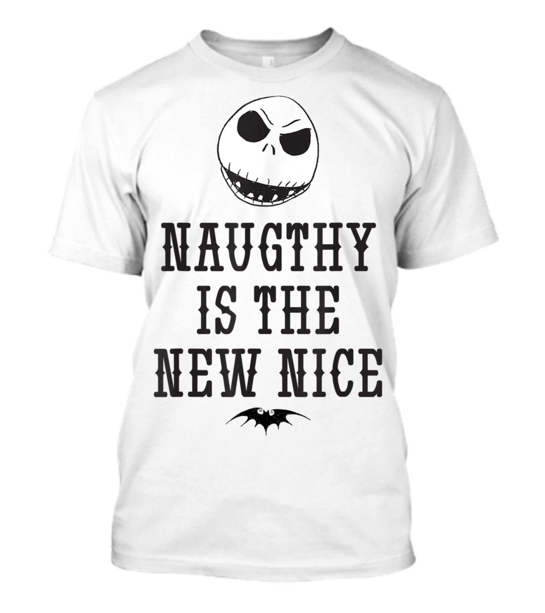 Disney The Nightmare Before Christmas Jack Skellington Naughty Is The New Nice T-Shirt