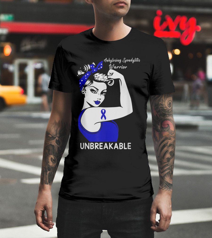 Ankylosing Spondylitis Warrior Unbreakable T-Shirt