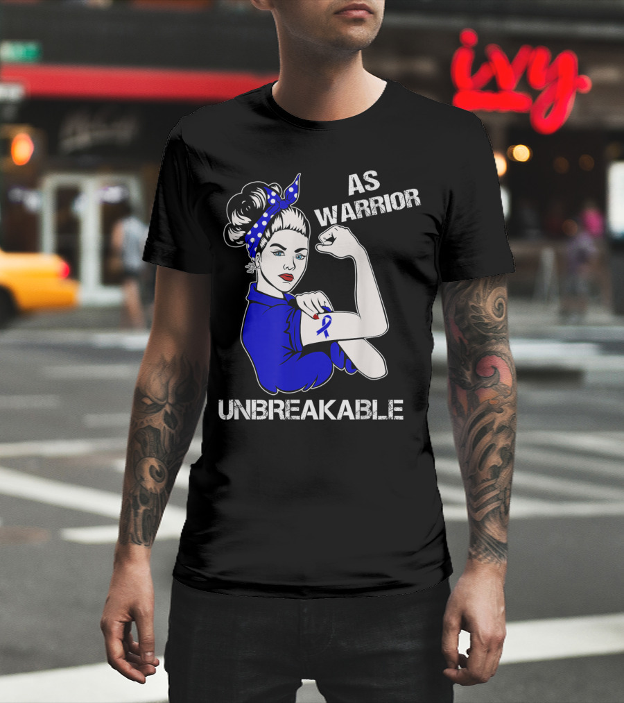 AS Warrior Unbreakable Rosie The Riveter T-Shirt