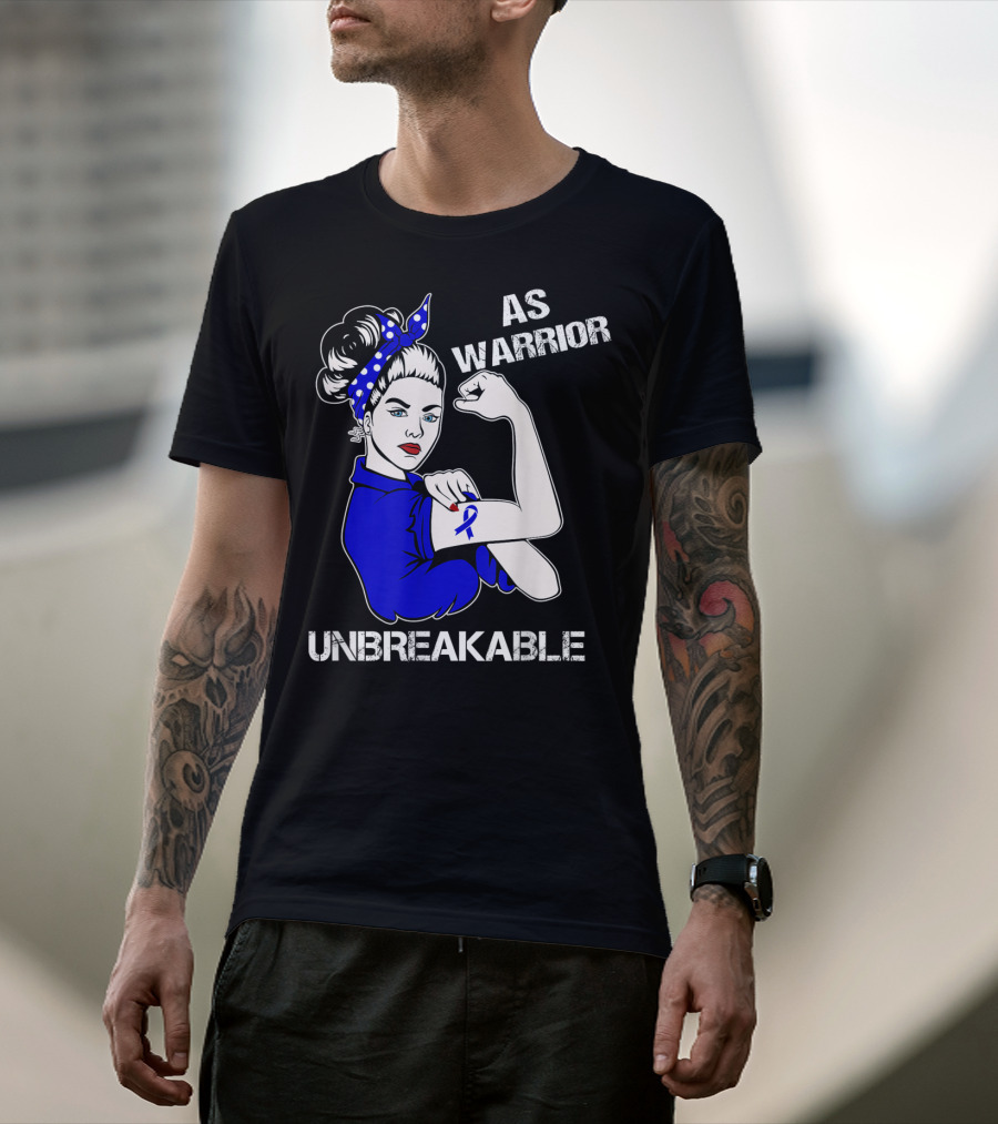 AS Warrior Unbreakable Rosie The Riveter T-Shirt