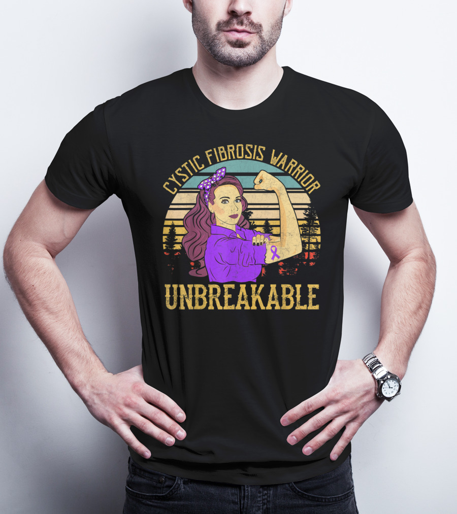 Cystic Fibrosis Warrior Unbreakable T-Shirt