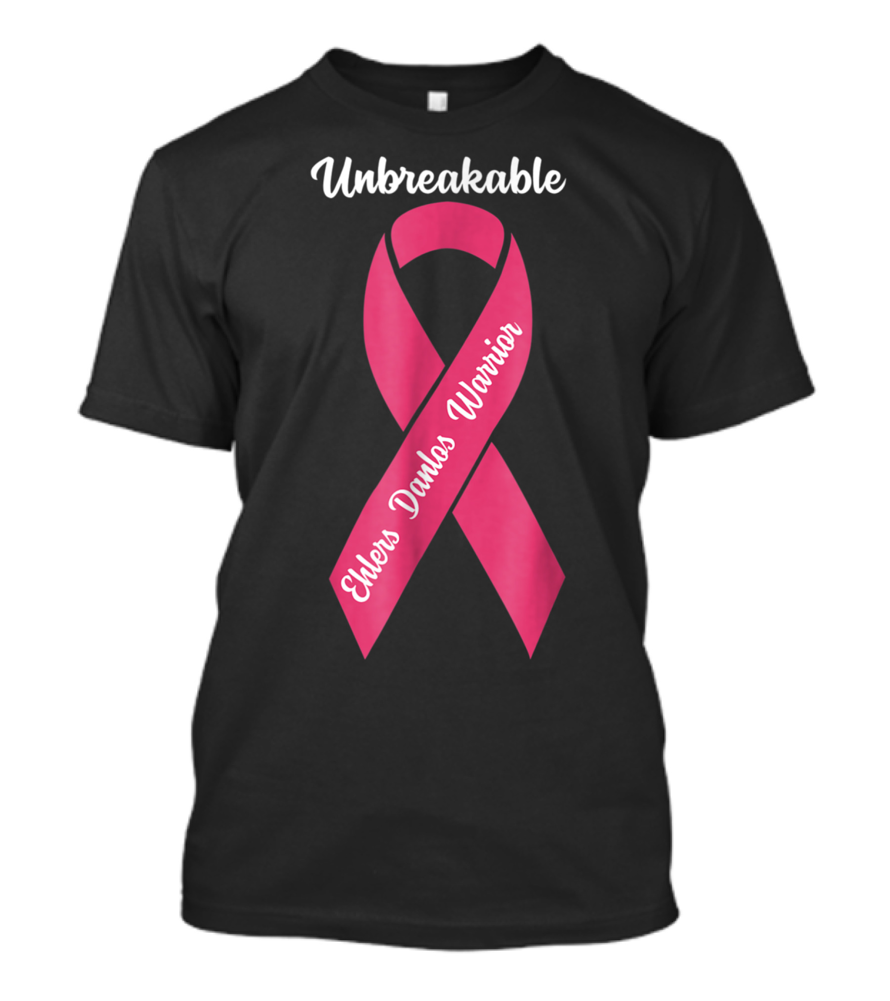 Unbreakable Ehlers Danlos Warrior Pink T-Shirt