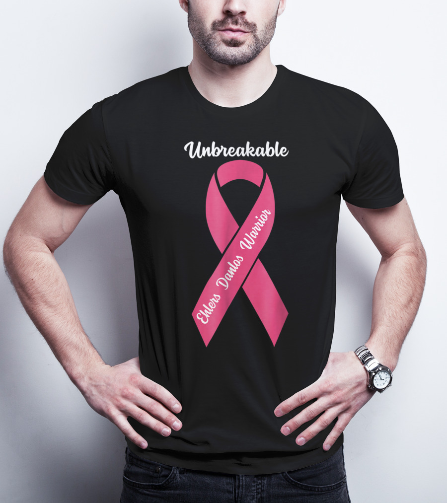 Unbreakable Ehlers Danlos Warrior Pink T-Shirt