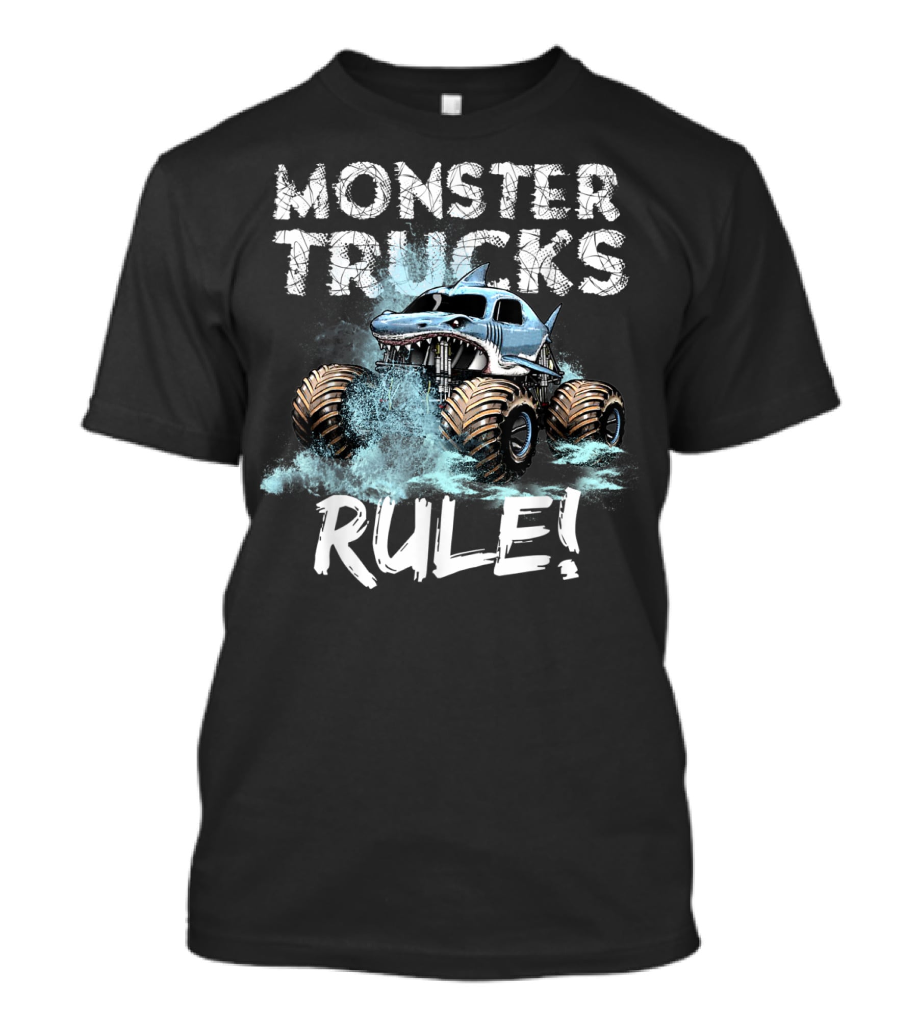 Monster Trucks Rule Monster Truck Crushing T-Shirt