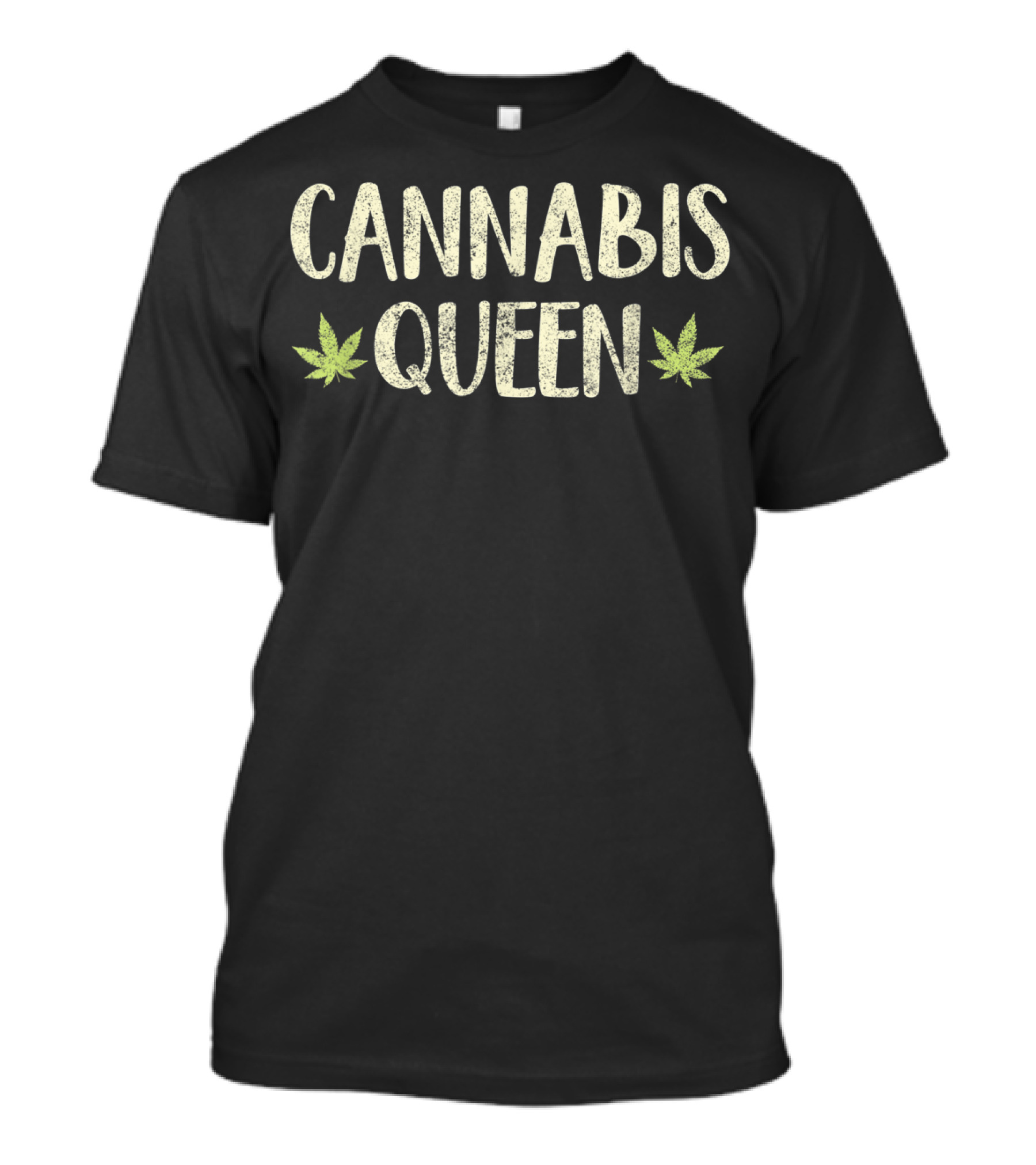 Cannabis Queen Weed Stoner Girl T-Shirt