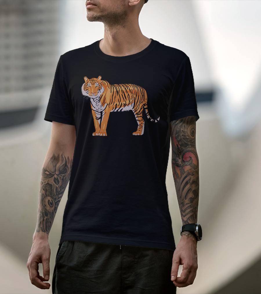Beautiful Tiger Big Cat Animal Lover Tiger T-Shirt