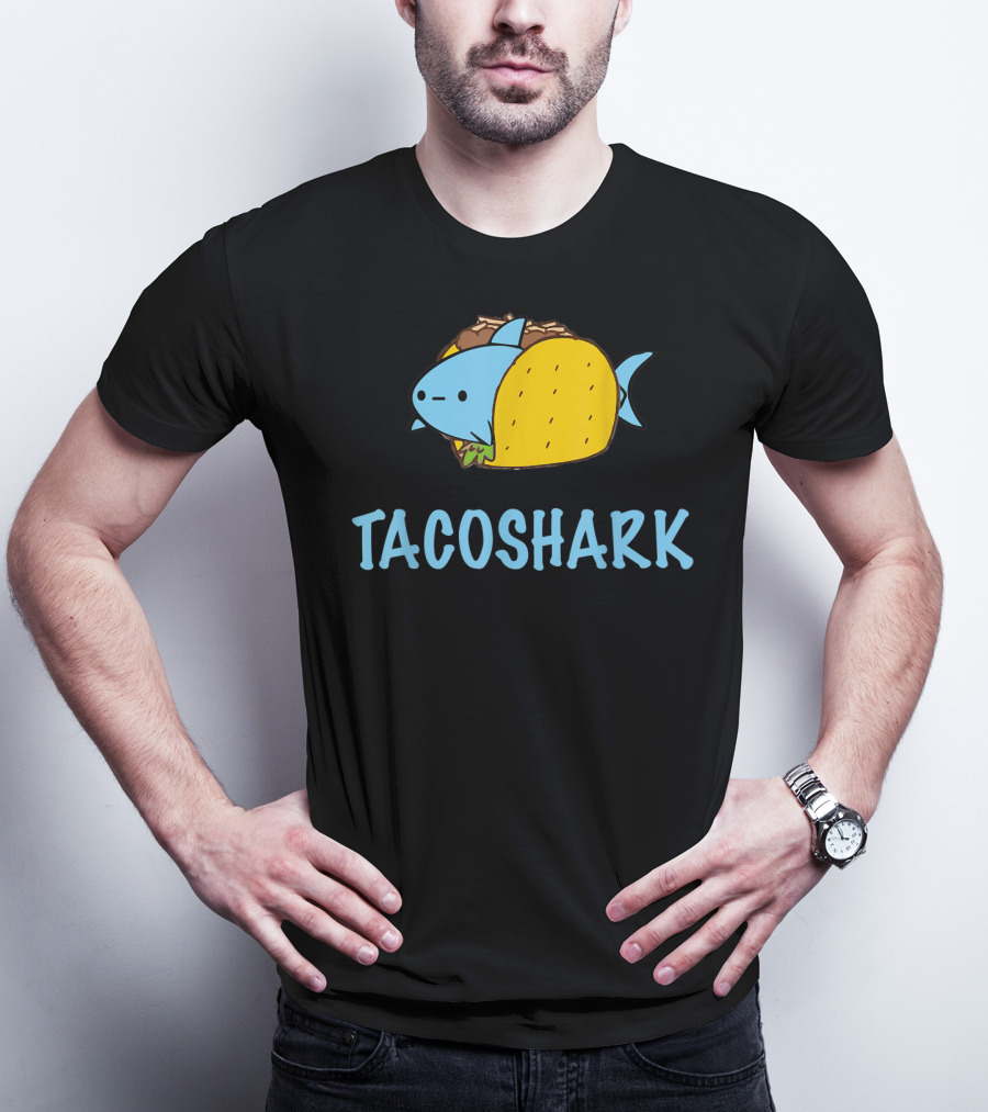 Taco Shark Doo Funny Novelty T-Shirt