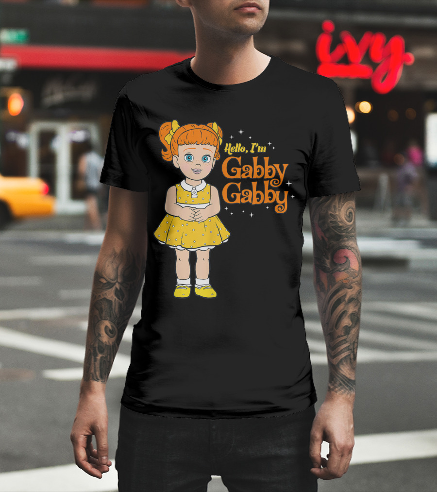 Disney Pixar Toy Story 4 Gabby Gabby Hello I'm Gabby Gabby T-Shirt