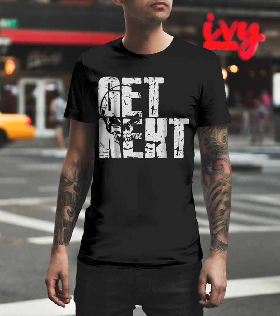 GET REKT Skull Gaming T-Shirt