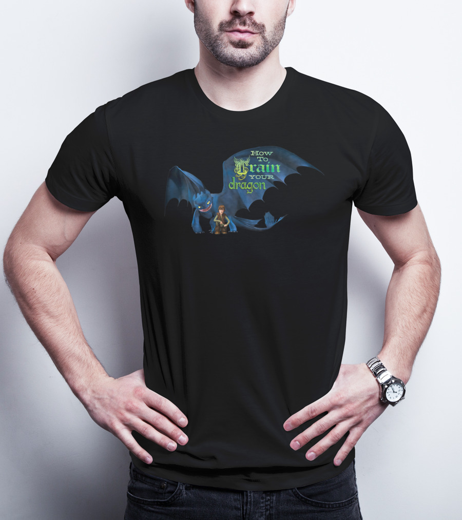 How To Train Your Dragon Toothless And Hiccup Kids Dreamworks T-Shirt