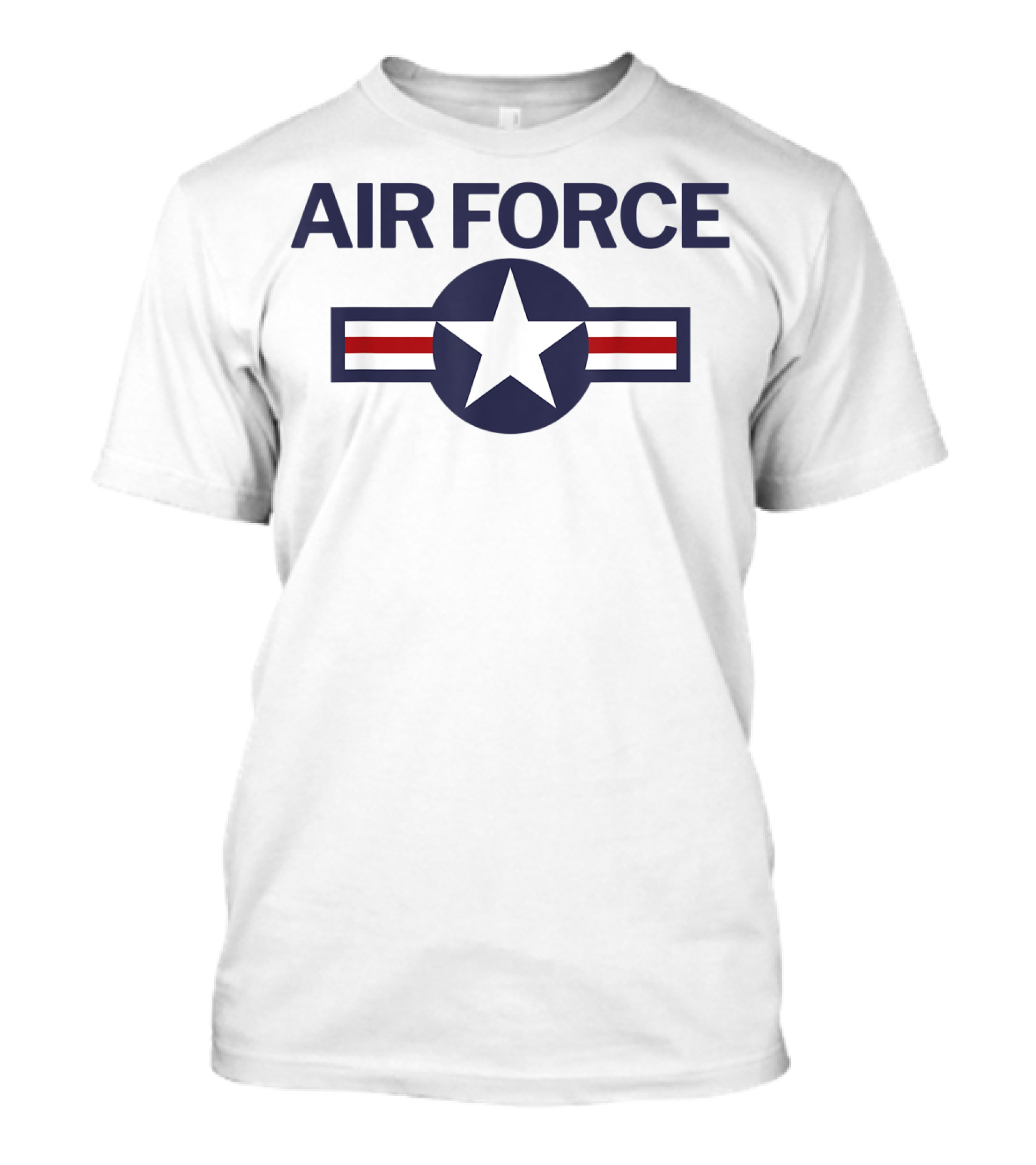 Air Force Vintage Roundel Blue Star Emblem T-Shirt