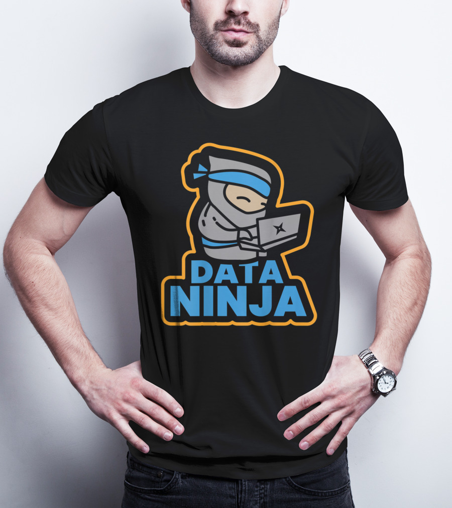 Data Ninja BI Database SQL Critical Thinking T-Shirt