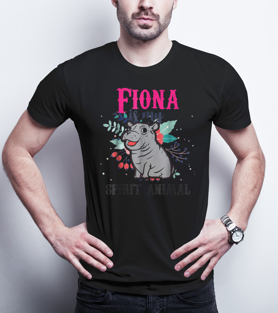 Fiona Is My Spirit Animal Hippo Team Fiona T-Shirt
