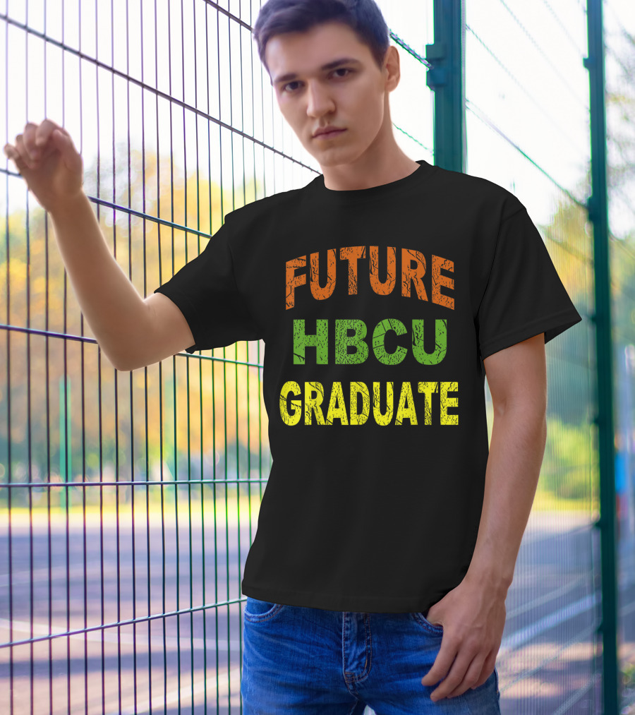 Future HBCU Graduate Bold Multicolor T-Shirt