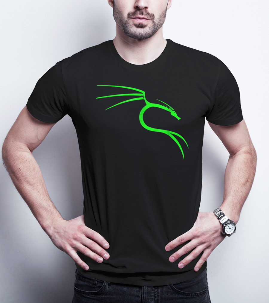 Kali Linux Dragon Cool Hacker Nerd T-Shirt