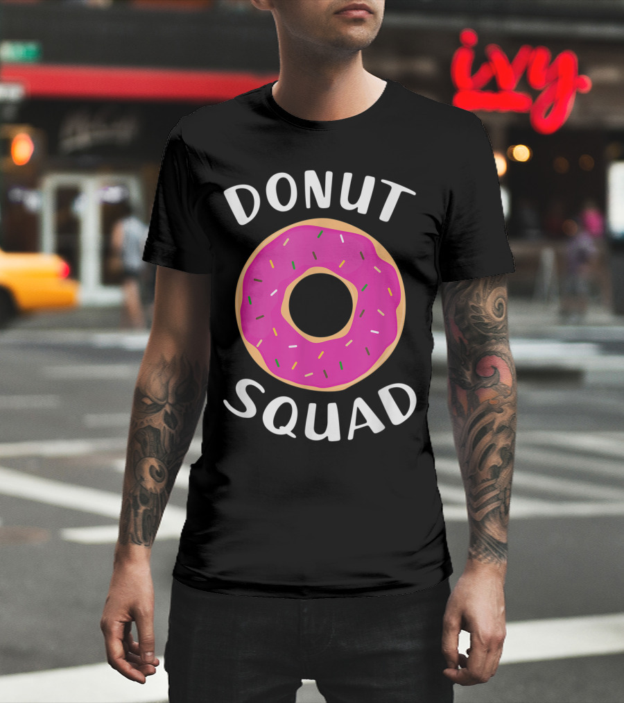 Donut Squad Funny Donut Lover Sprinkles T-Shirt