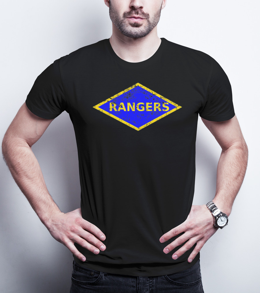 Rangers Diamond Vintage 75th Ranger Regiment T-Shirt