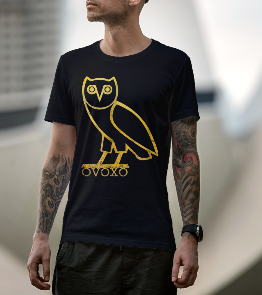 Drake OVOXO Gold Owl T-Shirt