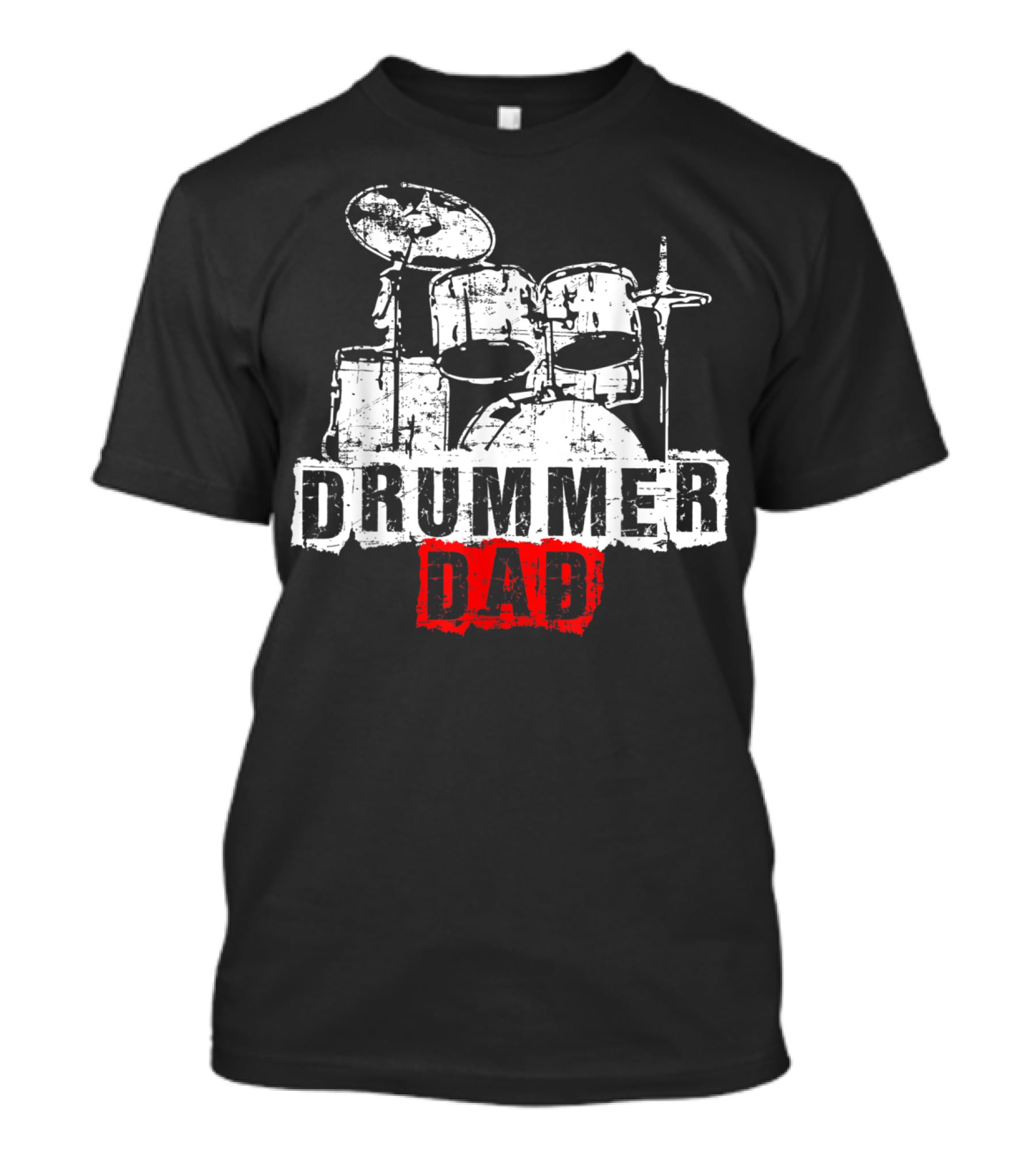 DRUMMER DAD Drummer Drummer Drummer T-Shirt