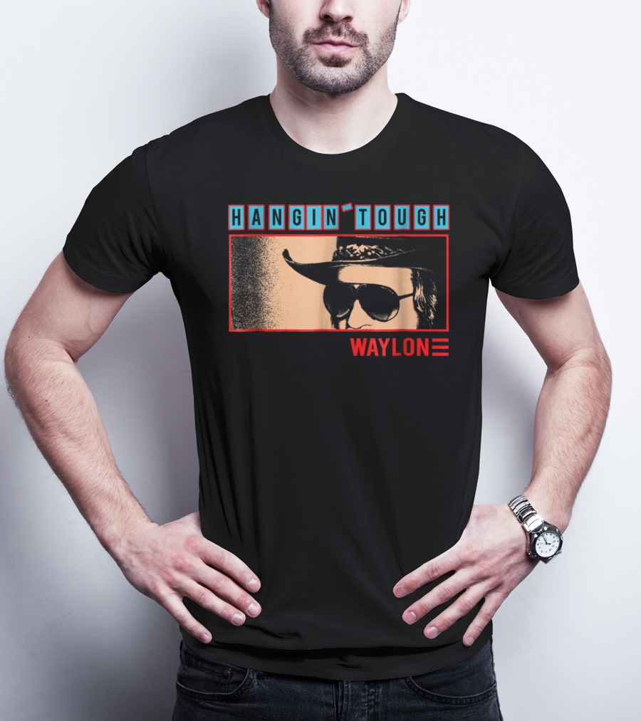 Hangin Tough Waylon Sun Hat And Sunglasses T-Shirt