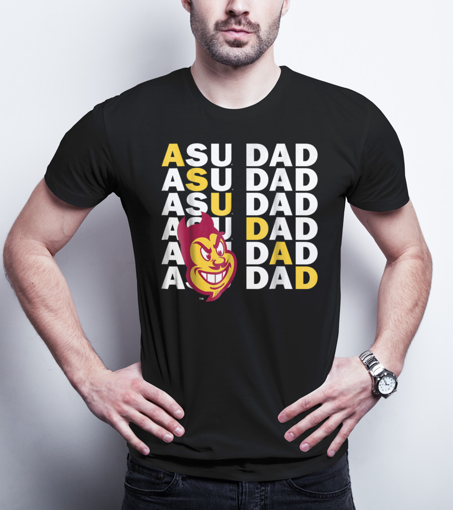 Arizona State Sun Devils ASU Dad T-Shirt