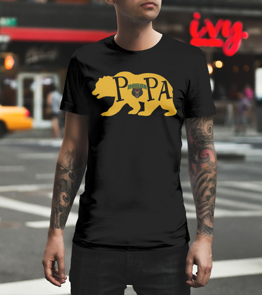 Baylor Bears Papa Bear T-Shirt