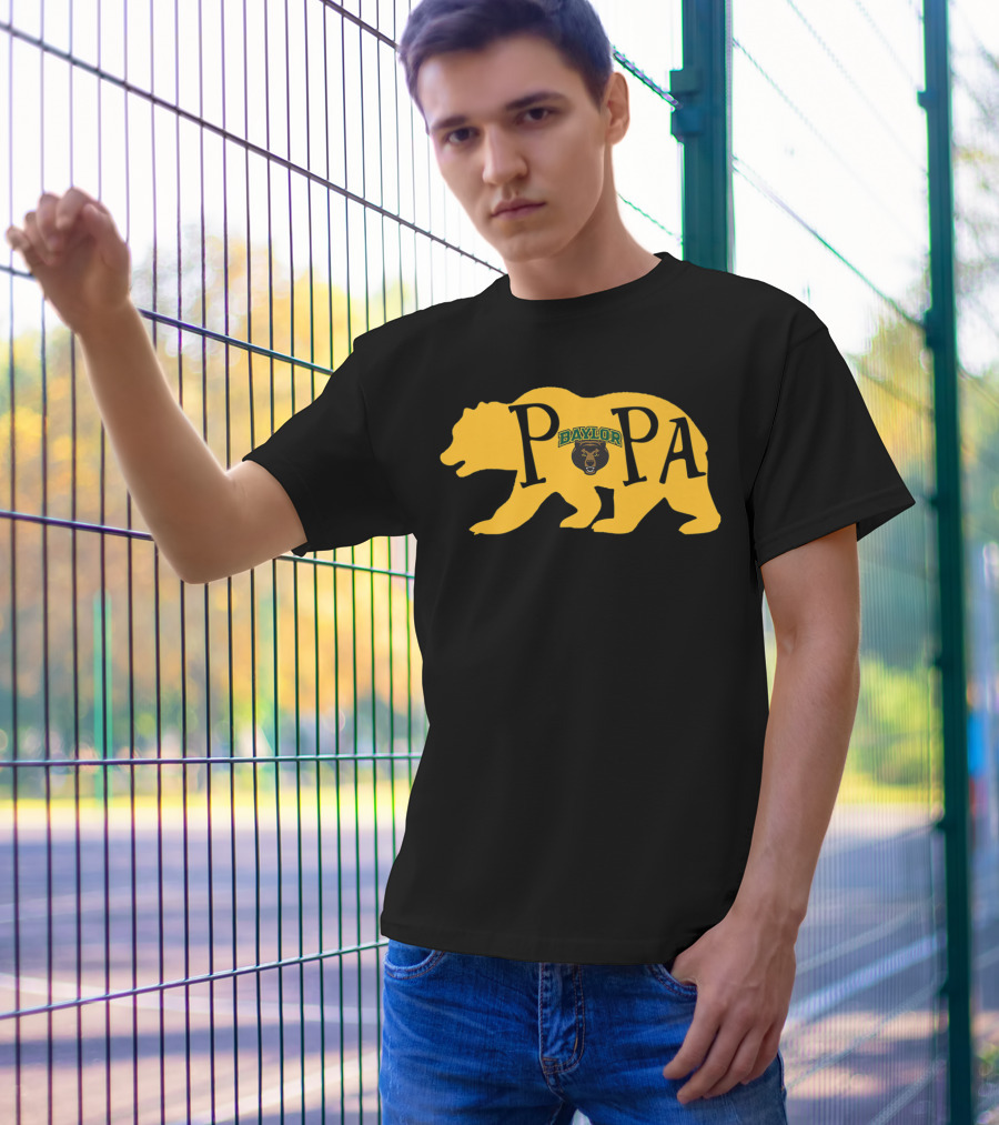 Baylor Bears Papa Bear T-Shirt