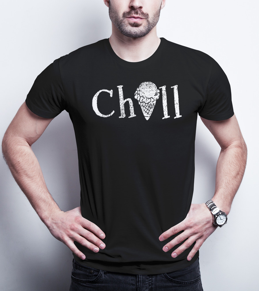 Chill Summer Ice Cream Vintage Treats T-Shirt