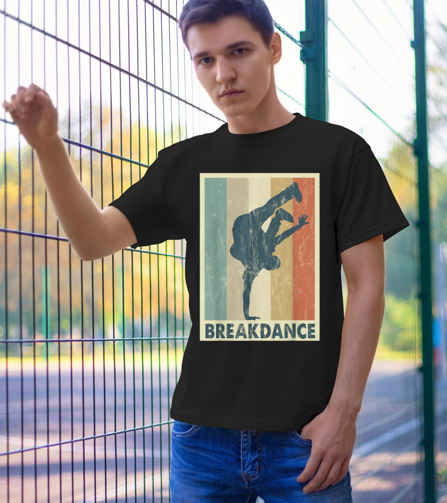 Breakdance Handstand Boys B Boying Vintage T-Shirt
