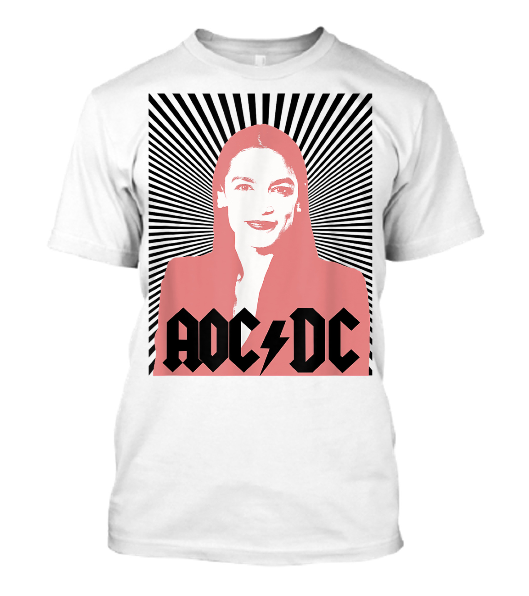 AOC DC Alexandria Ocasio Cortez Latina Congress Bold Iconic T-Shirt