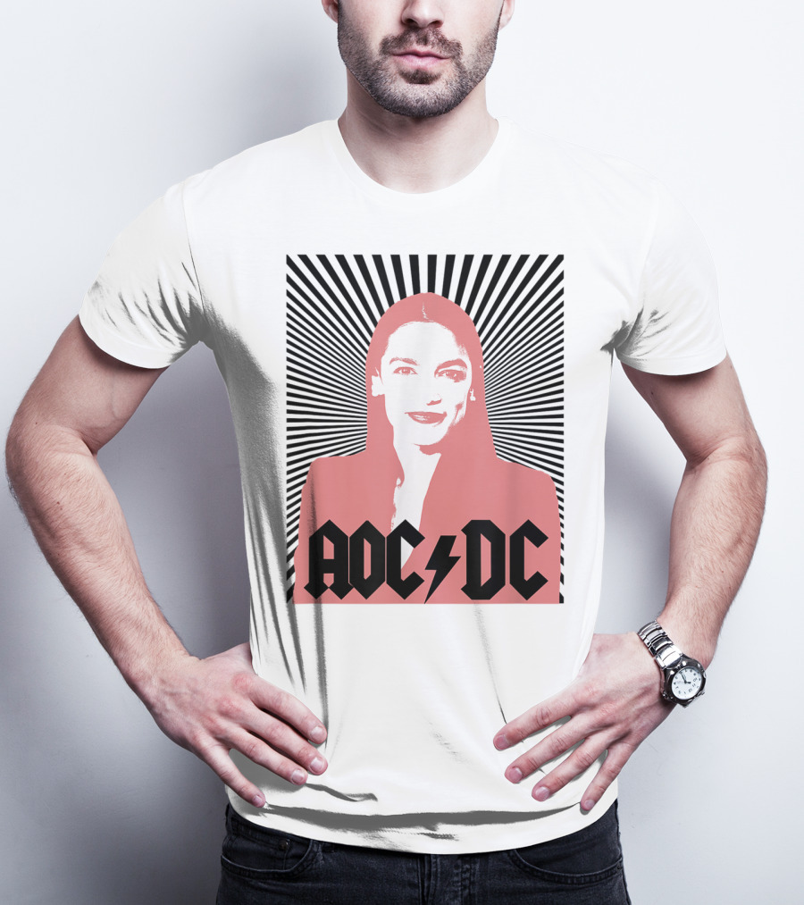 AOC DC Alexandria Ocasio Cortez Latina Congress Bold Iconic T-Shirt