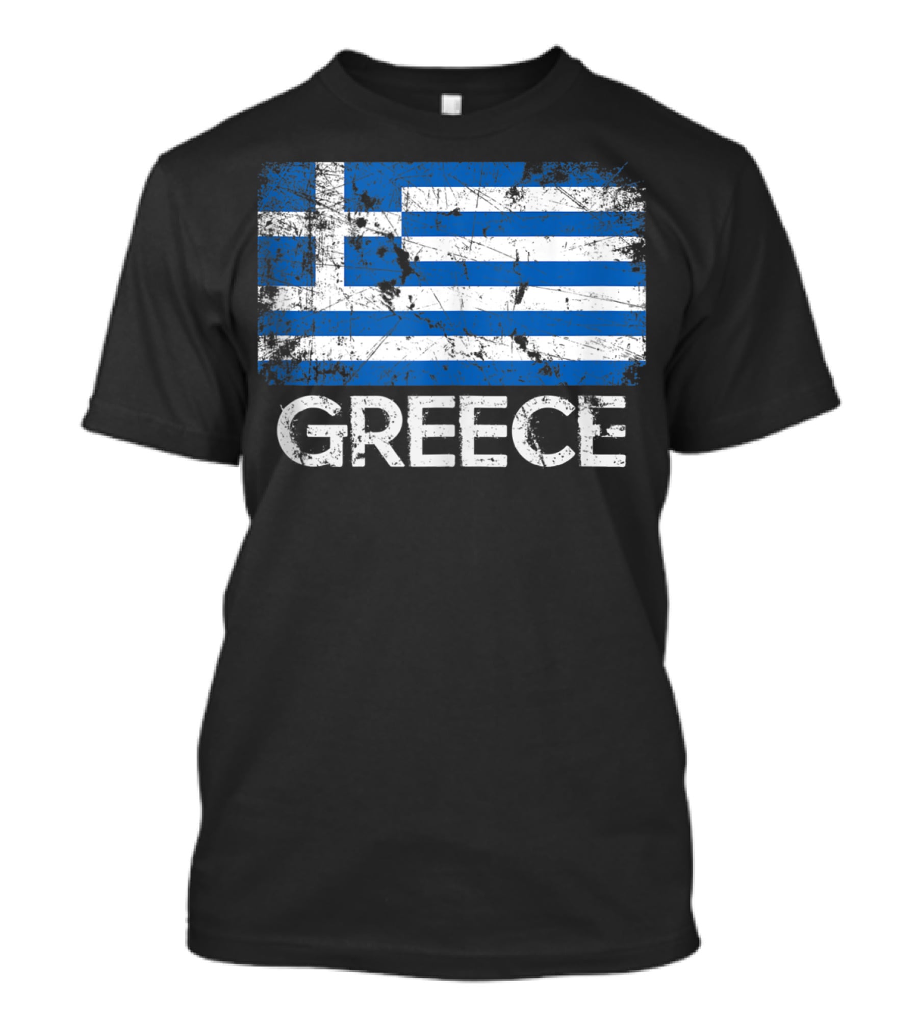 Greece Vintage Flag Greek Design Made In Greece T-Shirt