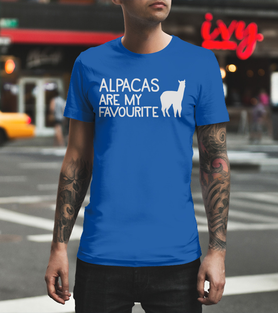 ALPACAS ARE MY FAVOURITE T-Shirt