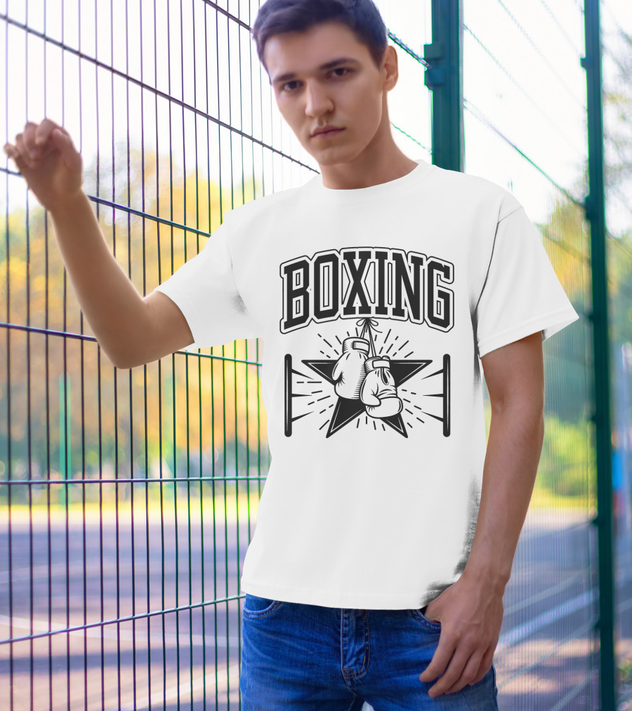 Boxing Gloves Starburst T-Shirt
