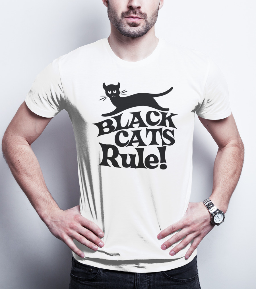 BLACK CATS RULE T-Shirt