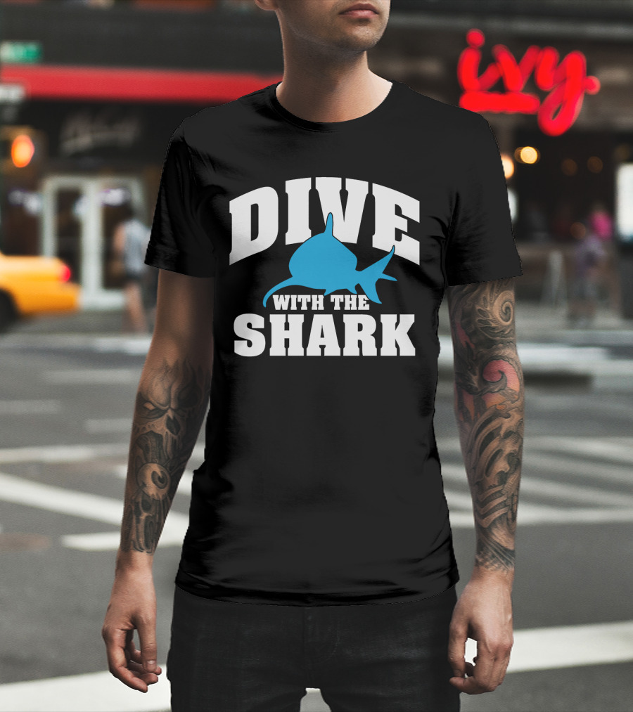 Dive With The Shark T-Shirt