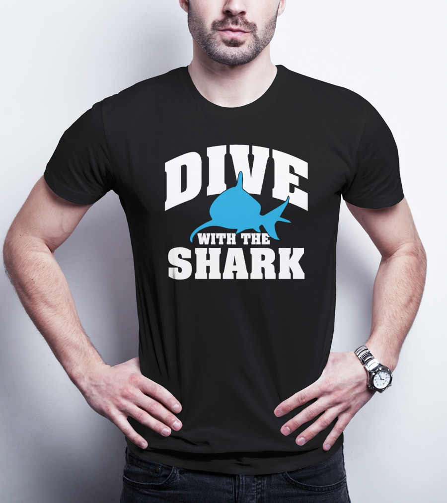 Dive With The Shark T-Shirt