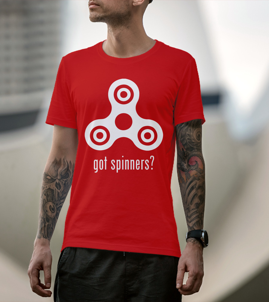Got Spinners Fidget Toy Icon T-Shirt