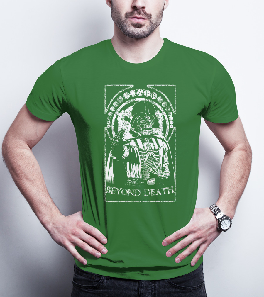 Power Beyond Death Darth Vader Skeleton Vintage T-Shirt
