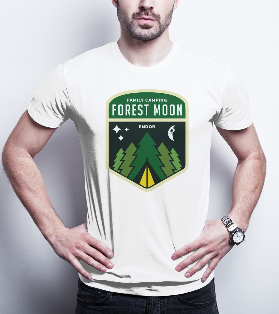 Family Camping Forest Moon Endor T-Shirt