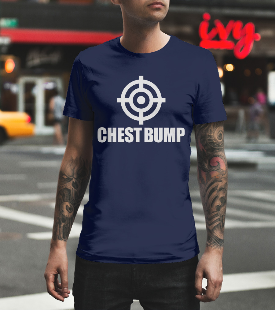 CHESS BUMP TARGET ICON WITH CENTER AIM T-Shirt