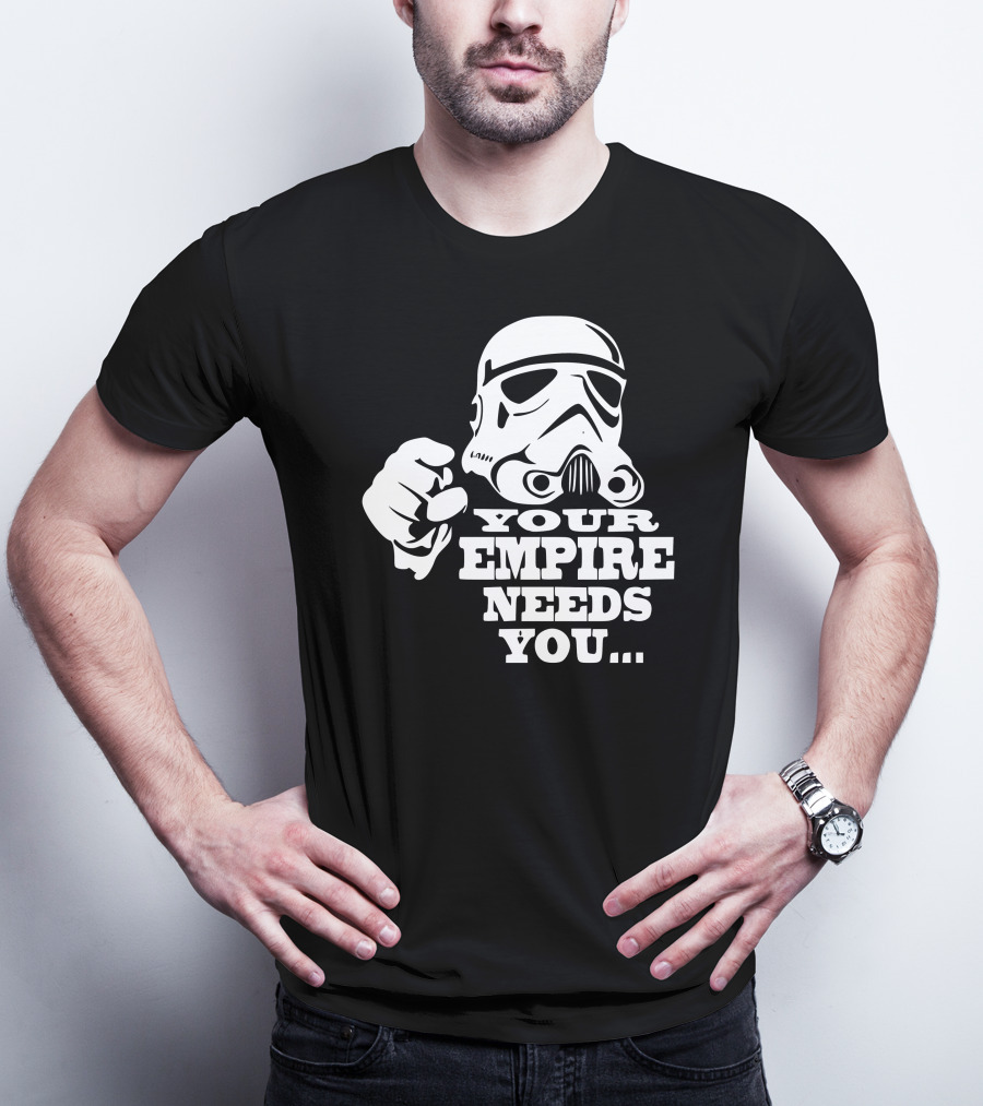 Your Empire Needs You Stormtrooper Recruitment T-Shirt