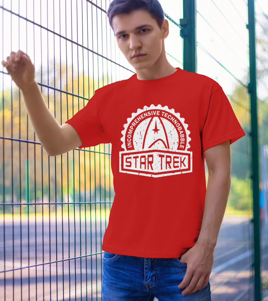 Incomprehensive Technobabble Crest Series Star Trek T-Shirt