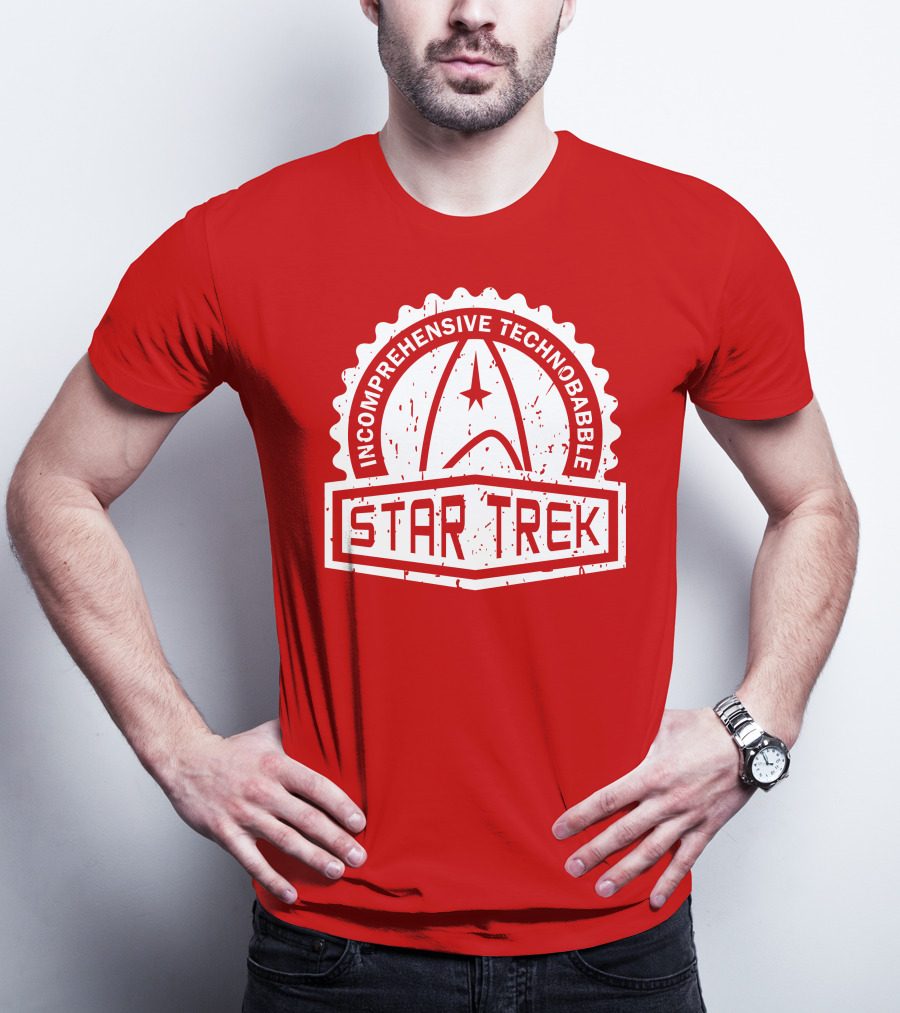 Incomprehensive Technobabble Crest Series Star Trek T-Shirt