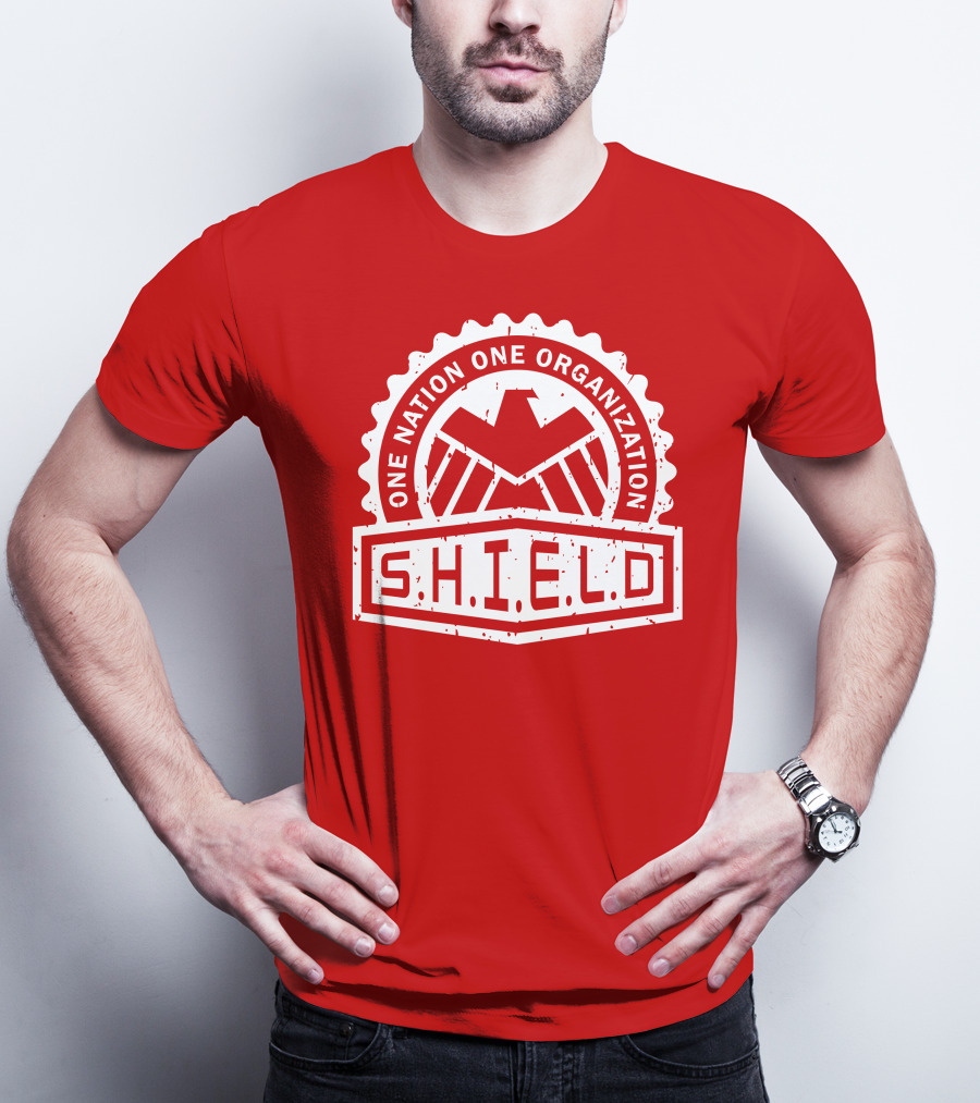 One Nation One Organization S.H.I.E.L.D. Crest Series T-Shirt